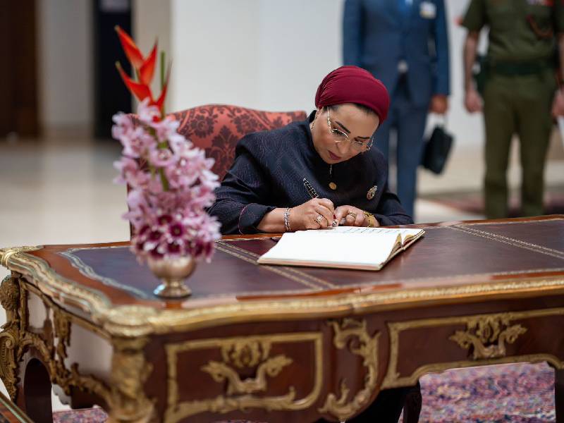 Honourable Lady hosts Egyptian First Lady