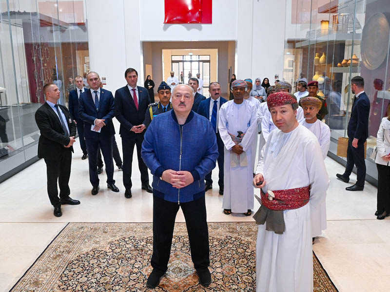 President of Belarus visits National Museum