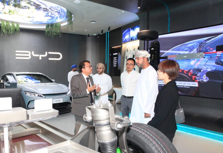 BYD inaugurates third showroom in Oman at Mall of Oman
