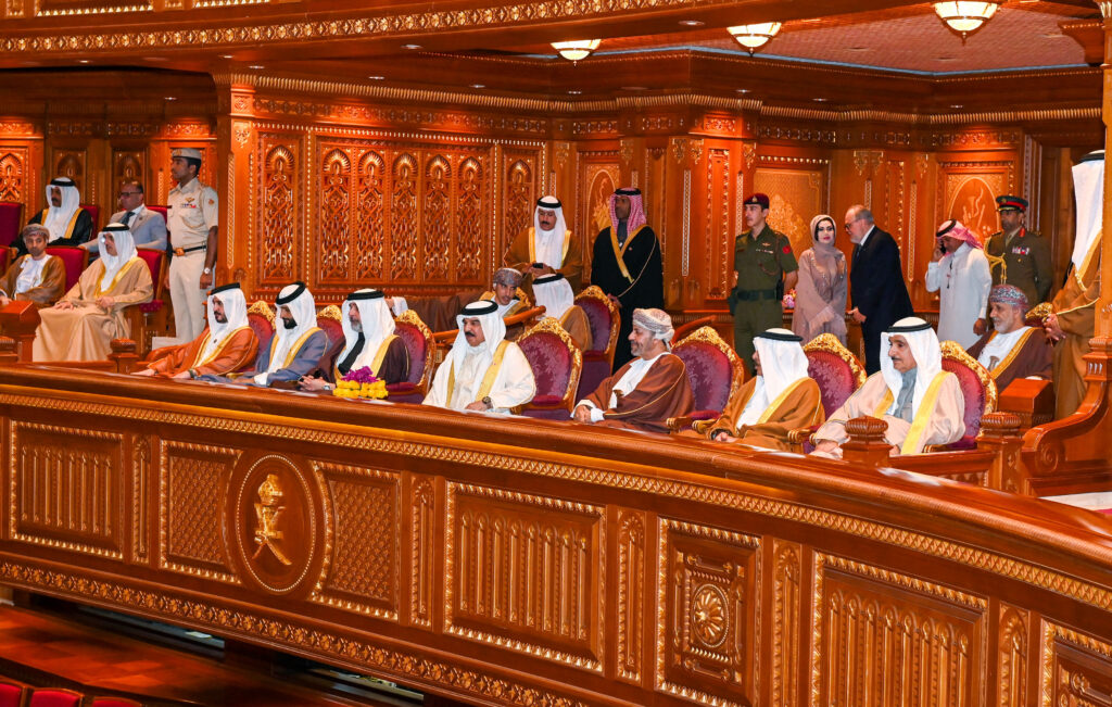 King of Bahrain visits Royal Opera House Muscat