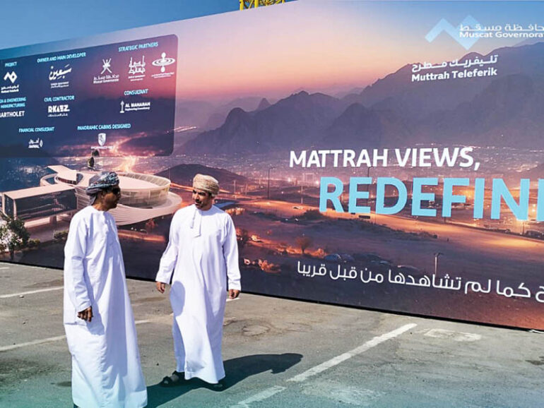 Muttrah cable car project to be ready in 12 months