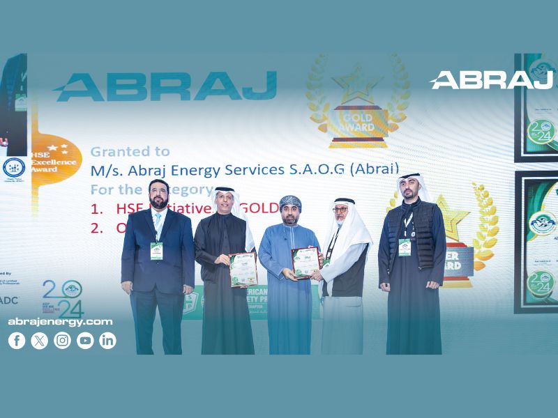 Abraj Energy Services Secures Top Honors in Kuwait