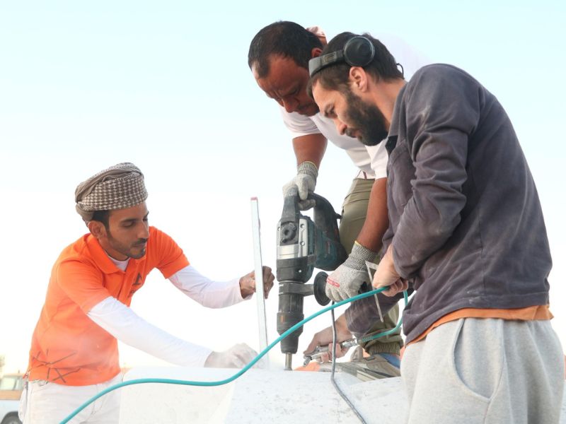 Al Khadra International Sculpture Symposium concludes