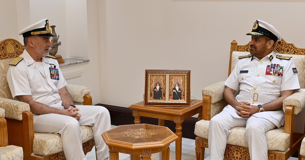 Omani and Italian naval chiefs strengthen maritime ties
