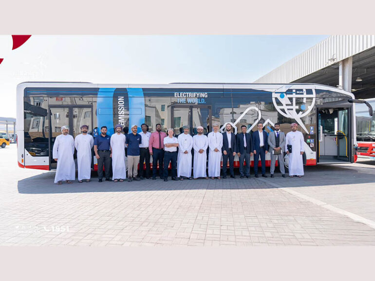 Mwasalat tests electric bus on select routes in Muscat