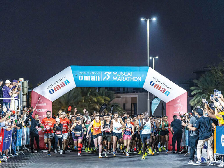 13,000 runners from 60 nations make Muscat Marathon a success