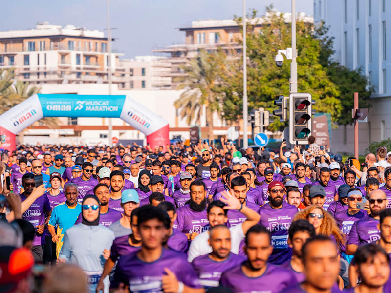 13,000 runners from 60 nations make Muscat Marathon a success