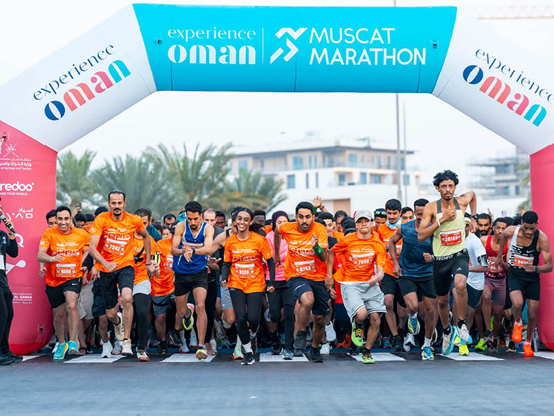 13,000 runners from 60 nations make Muscat Marathon a success