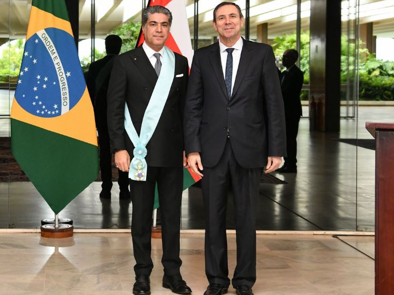 Omani Ambassador to Brazil awarded 'Order of the Southern Cross'