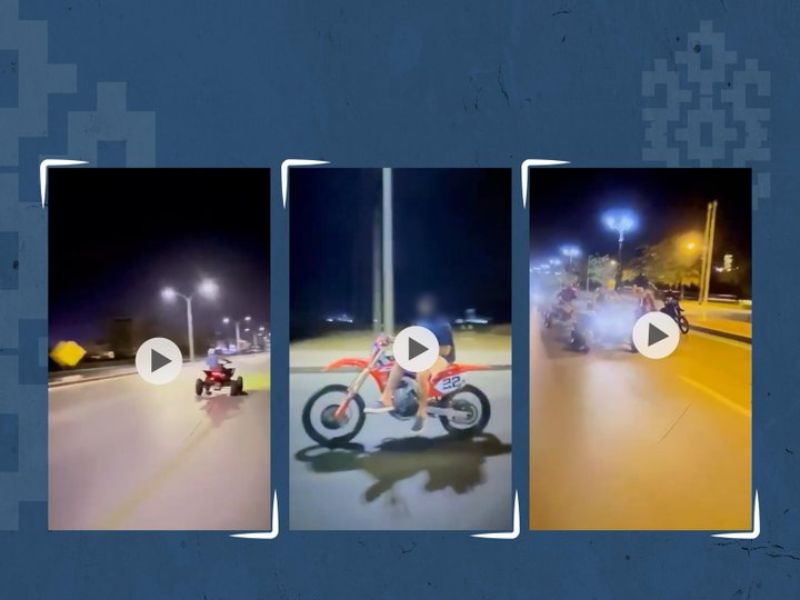 Police seize nine motorcycles for reckless driving