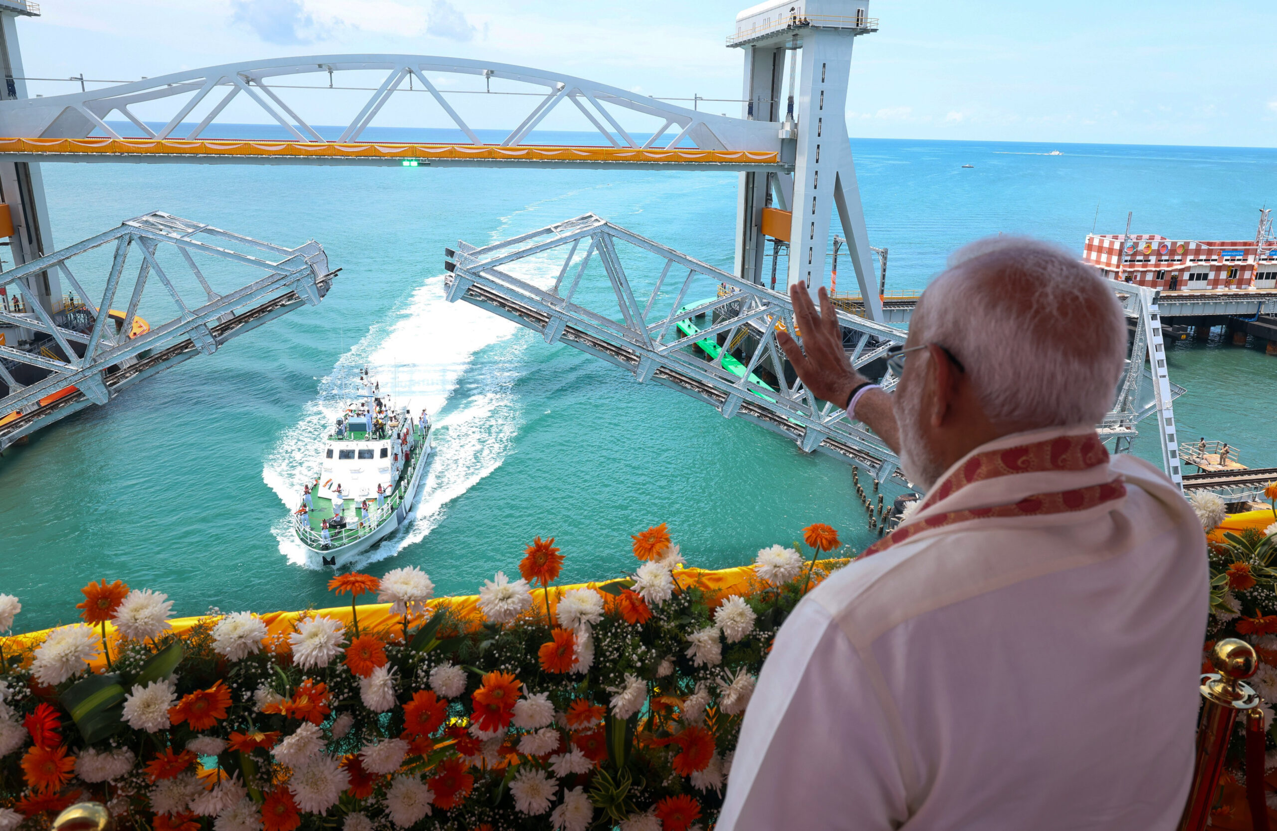 India opens its first vertical lift sea bridge | Muscat Daily| Oman ...