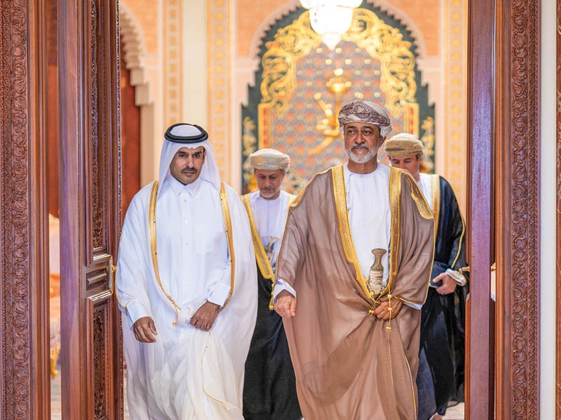 H M receives Qatar’s energy minister