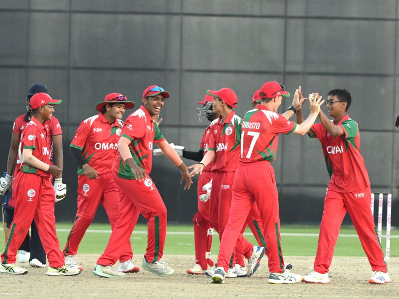 Oman U16s show grit and growth in narrow defeats at ACC West Zone Cup ...