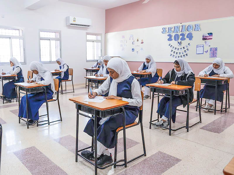 Students battle exam stress amid heatwave in Oman