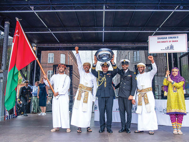 Shabab Oman II wins International Friendship Award for fifth time