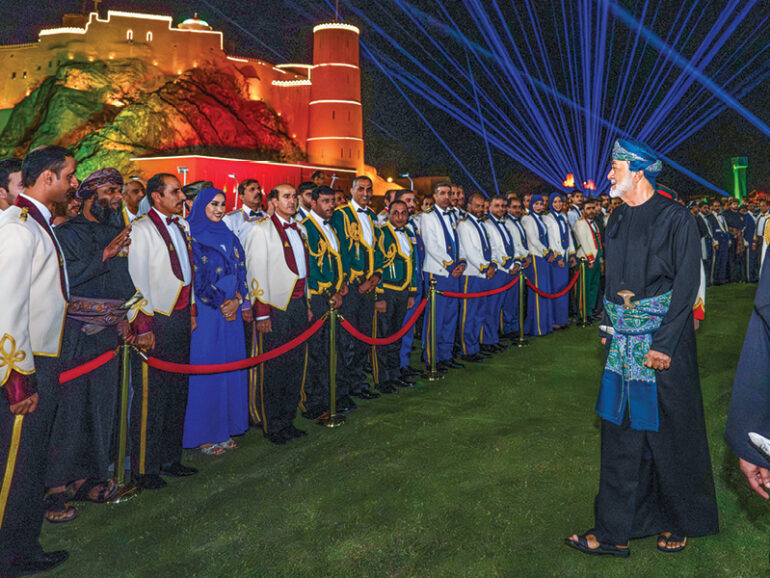 H M Sultan Haitham hosts dinner on SAF Day