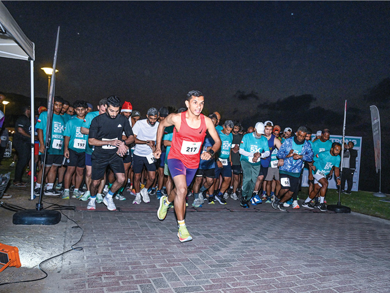 20 nationalities take part in Ultra 5K Race 2025