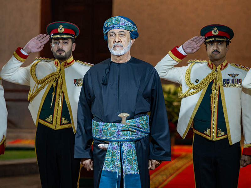 H M Sultan Haitham hosts dinner on SAF Day