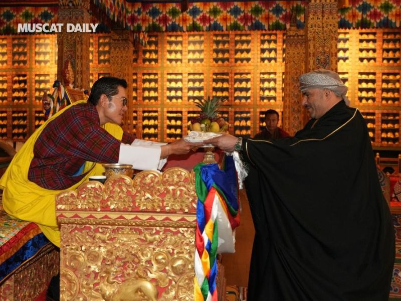 King of Bhutan receives credentials of Omani Ambassador