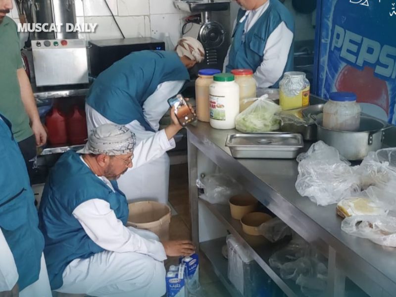 Over 154kg of unfit food destroyed in S Sharqiyah
