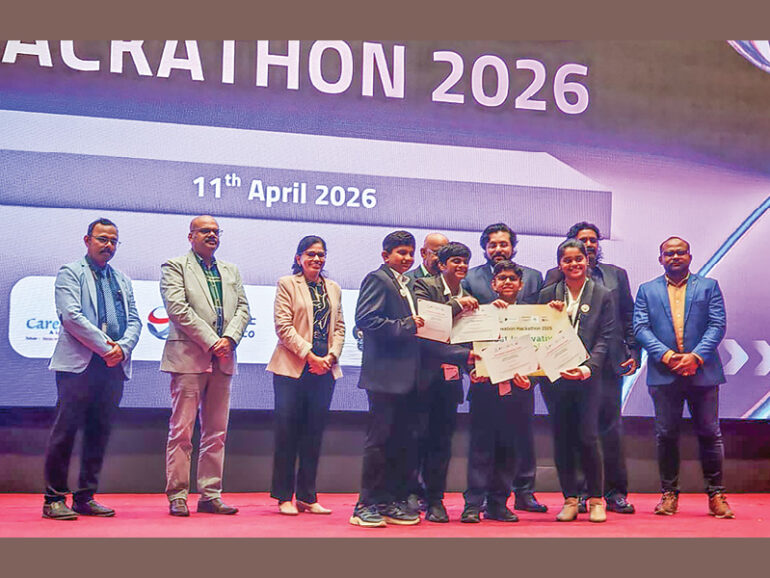 ISM students win green innovation award at hackathon
