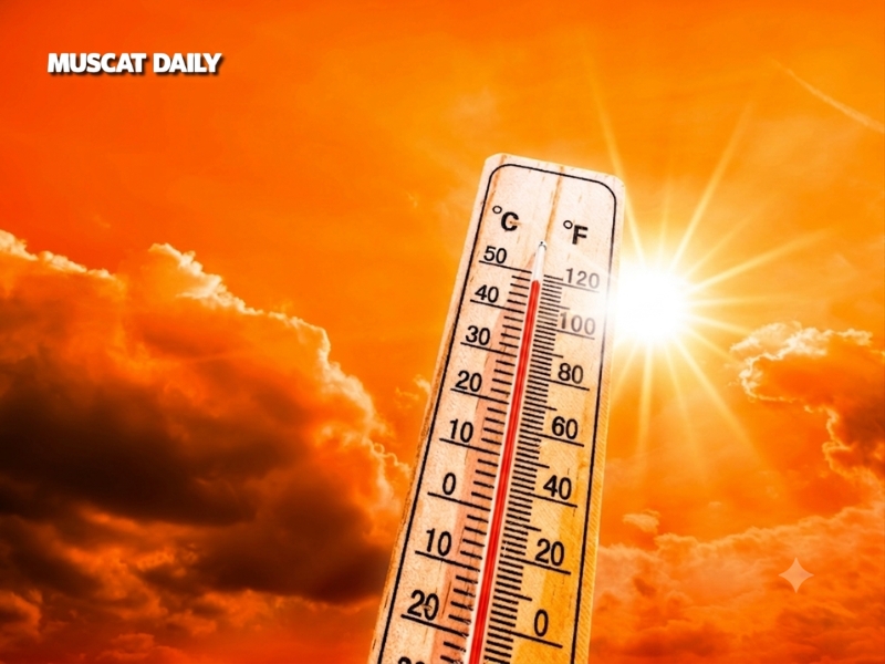 Saham records peak temperature of 48.6°C as heat intensifies