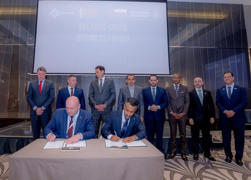 Omani, Belarusian firms ink 7 MoUs in key sectors