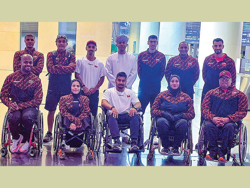 Omani para athletics team begins key qualifying test in Tunisia
